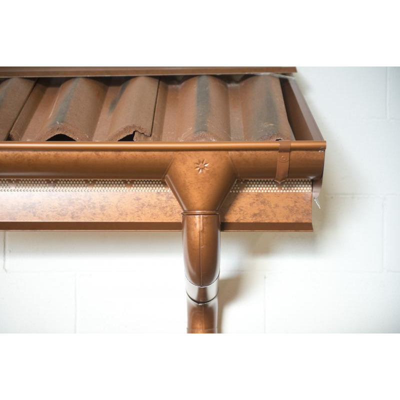 Artegronda Grondaia bianco grigio da 170mm 2 metri - Centro Edile Srl